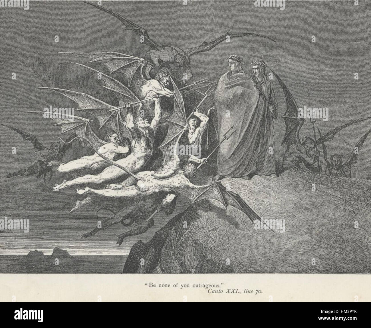 Gustave Doré's illustration for Dante's 'Inferno' Canto 2 is a dramatic ...