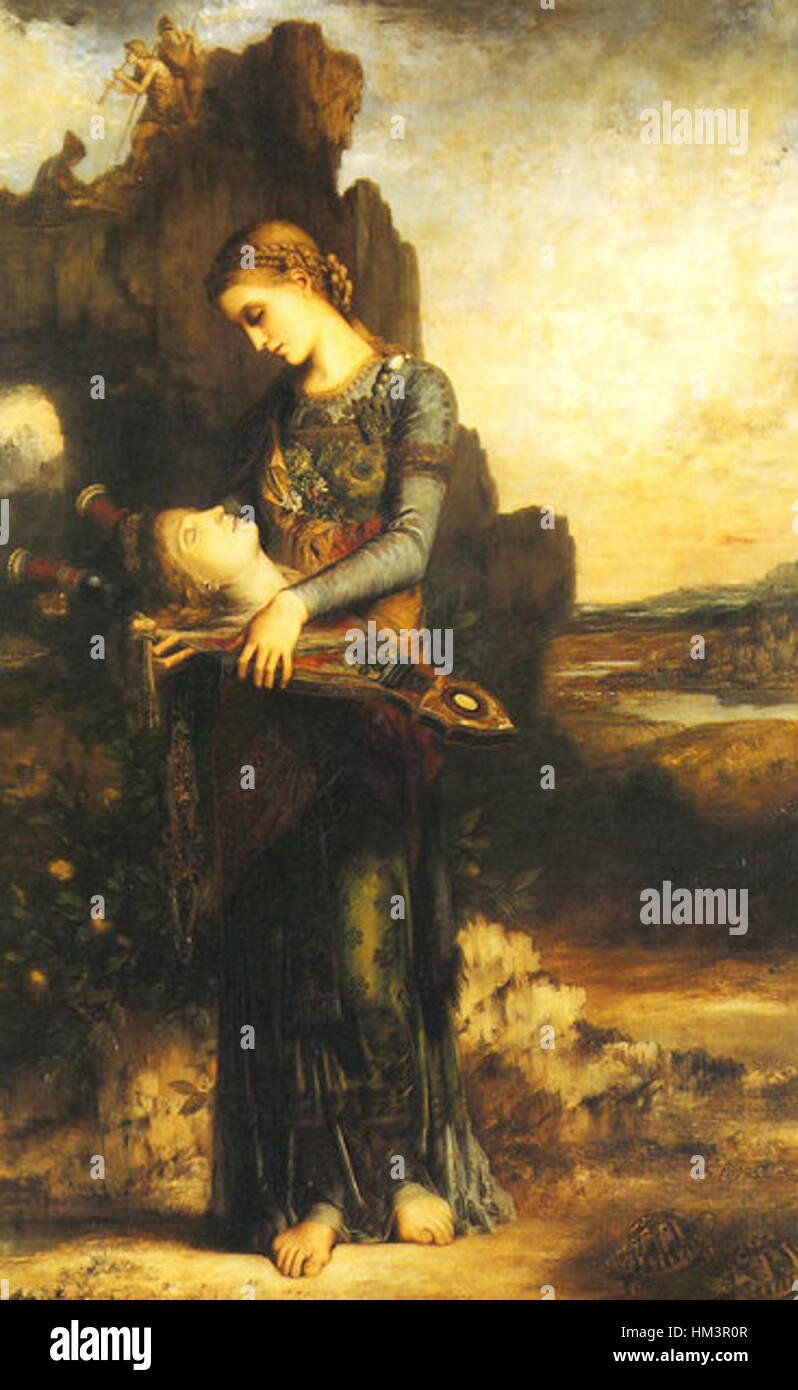 Gustave Moreau was a French Symbolist painter, known for his mystical and mythological themes ...