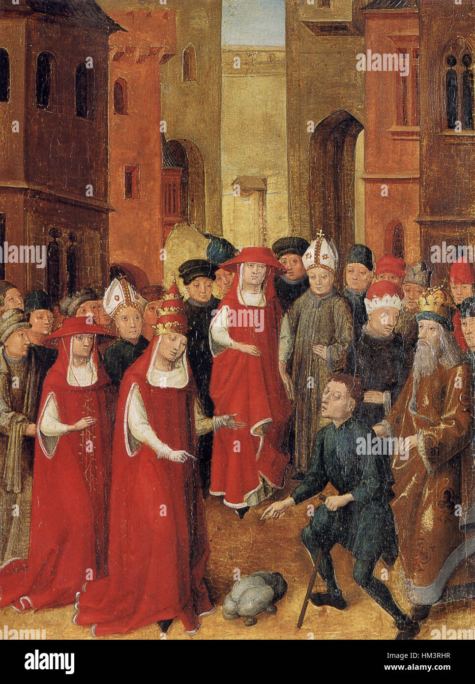 Heilig-Blut-Tafel Weingarten 1489 img14 Stock Photo - Alamy