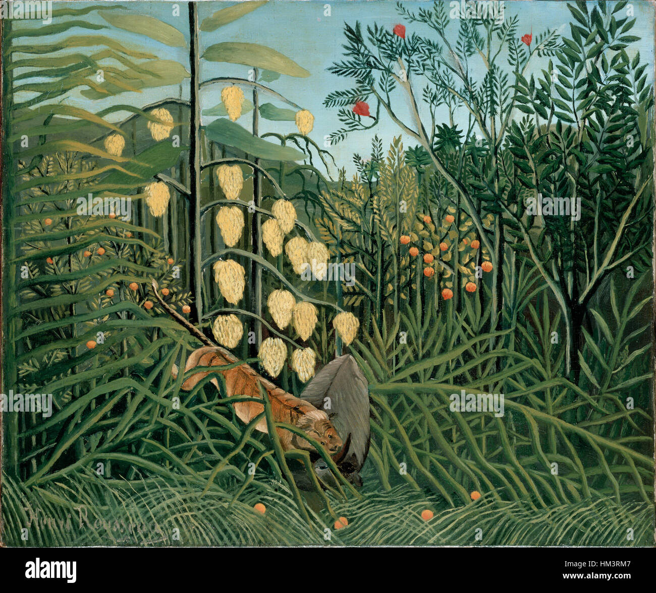 Henri Rousseau Surprised