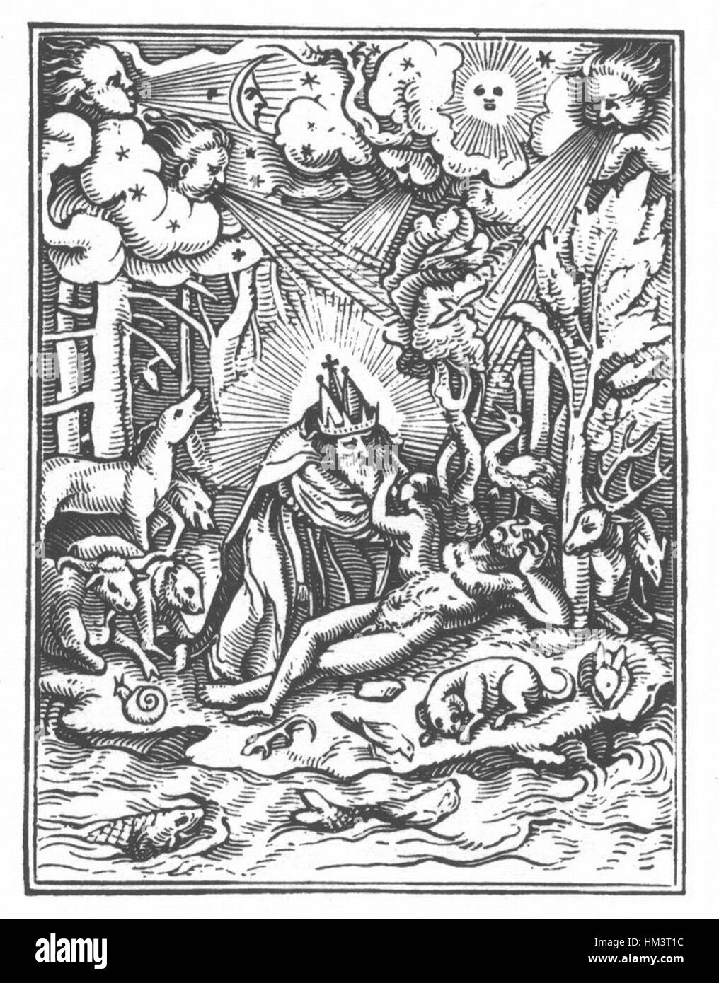 Holbein's 'Danse Macabre' series explores the theme of death through a ...