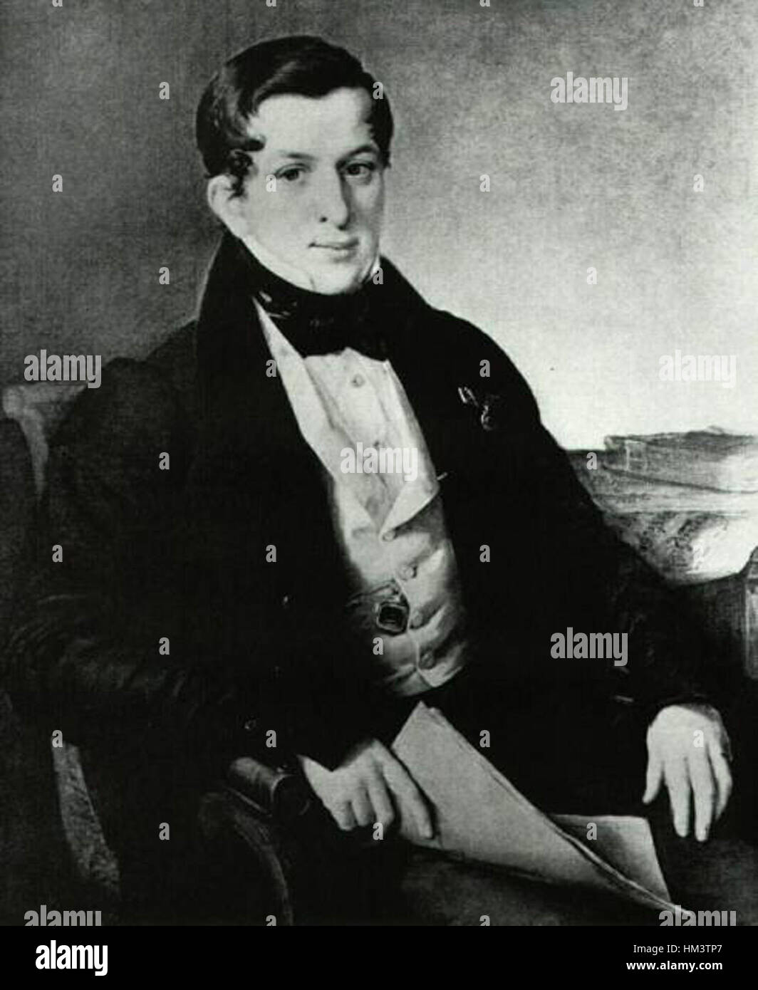 Ivan Ivanovich Kiselev by Tropinin (1842 Stock Photo - Alamy