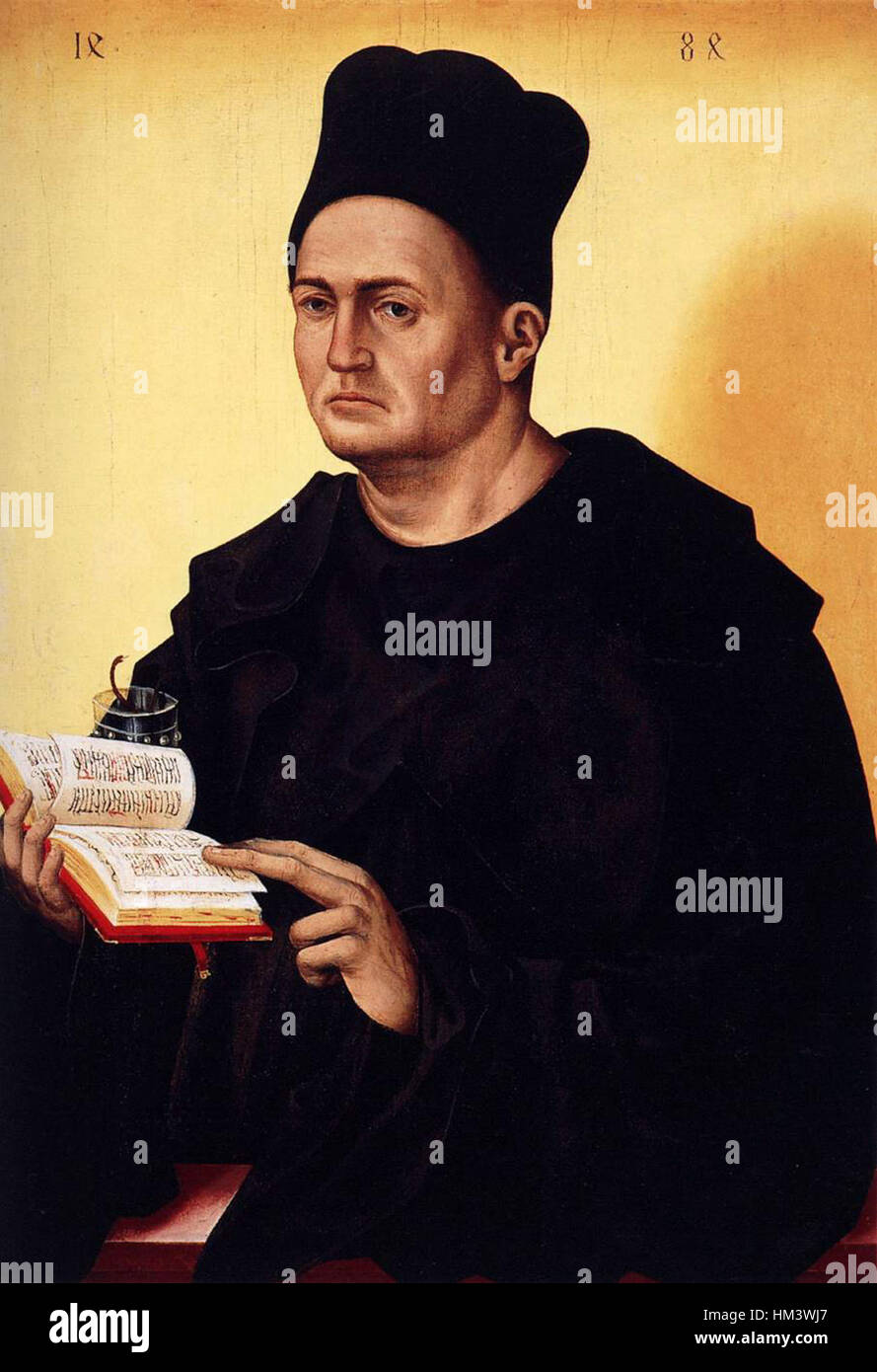 The image titled 'Portrait of a Benedictine Monk' by Jan Polack ...