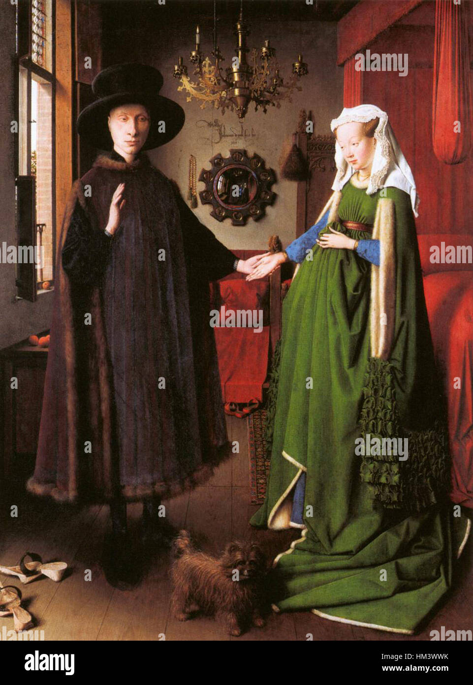 Giovanni Arnolfini And His Wife High Resolution Stock Photography and ...