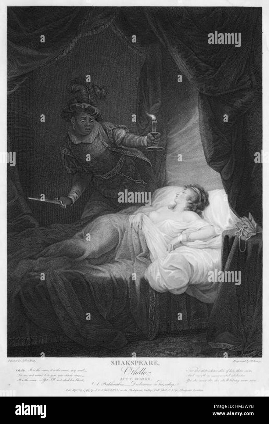 Map of othello hi-res stock photography and images - Alamy