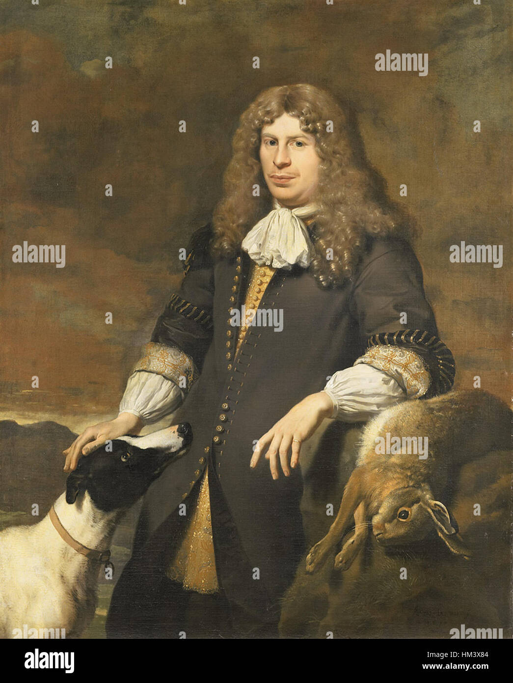 Portrait of Jacob de Graeff, painted by Karel Dujardin, showcasing a ...