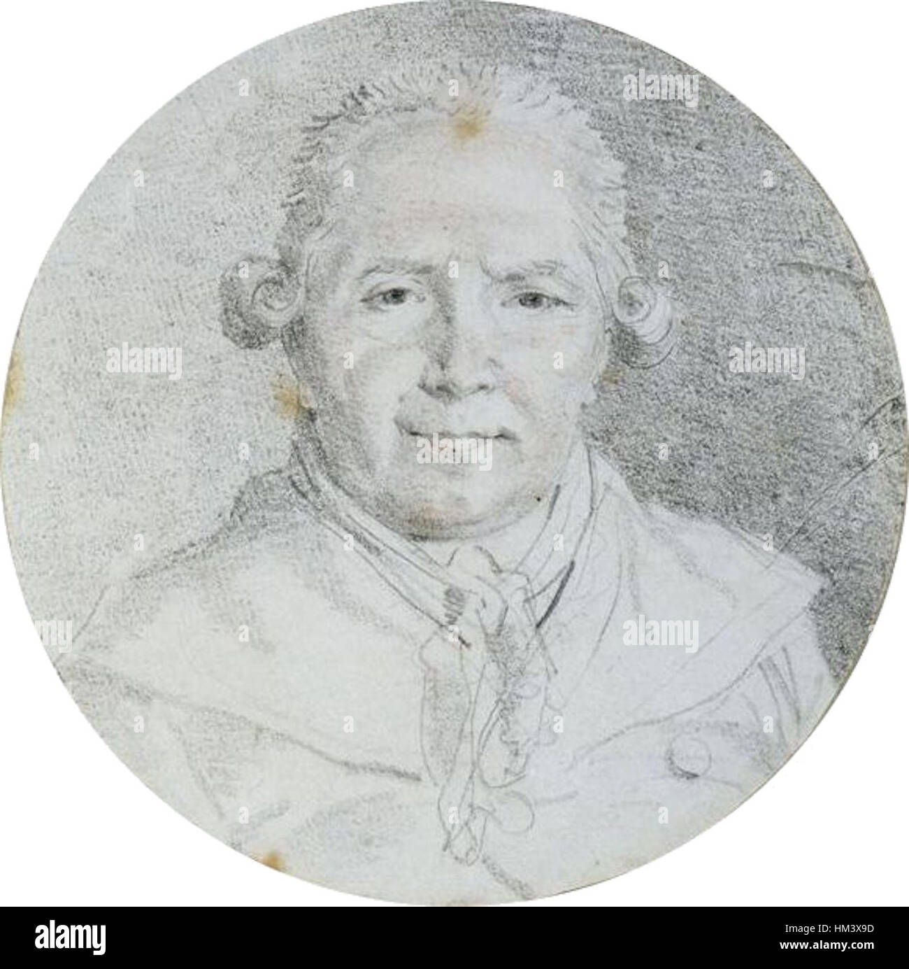 Portrait of Jean-Honoré Fragonard, a famous French Rococo artist ...