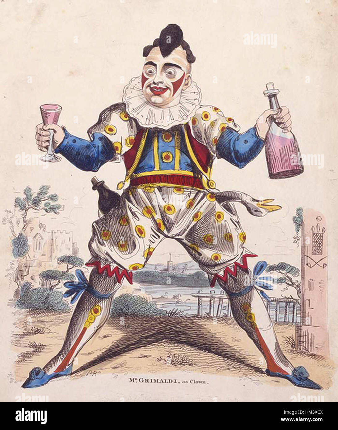 Joseph Grimaldi Stock Photo - Alamy