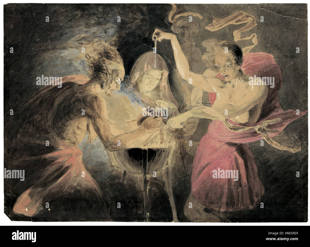Three witches in macbeth hi-res stock photography and images - Alamy