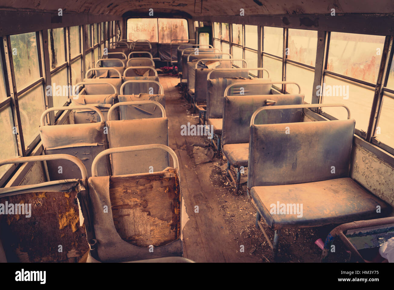 Inside School Bus Stock Photos & Inside School Bus Stock Images - Alamy