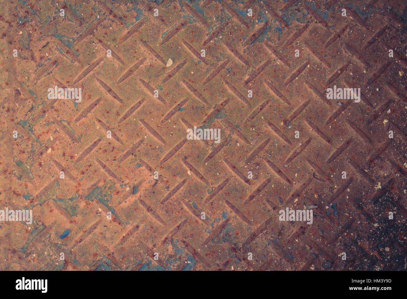 Dirty metal plate ( Filtered image processed vintage effect Stock Photo ...