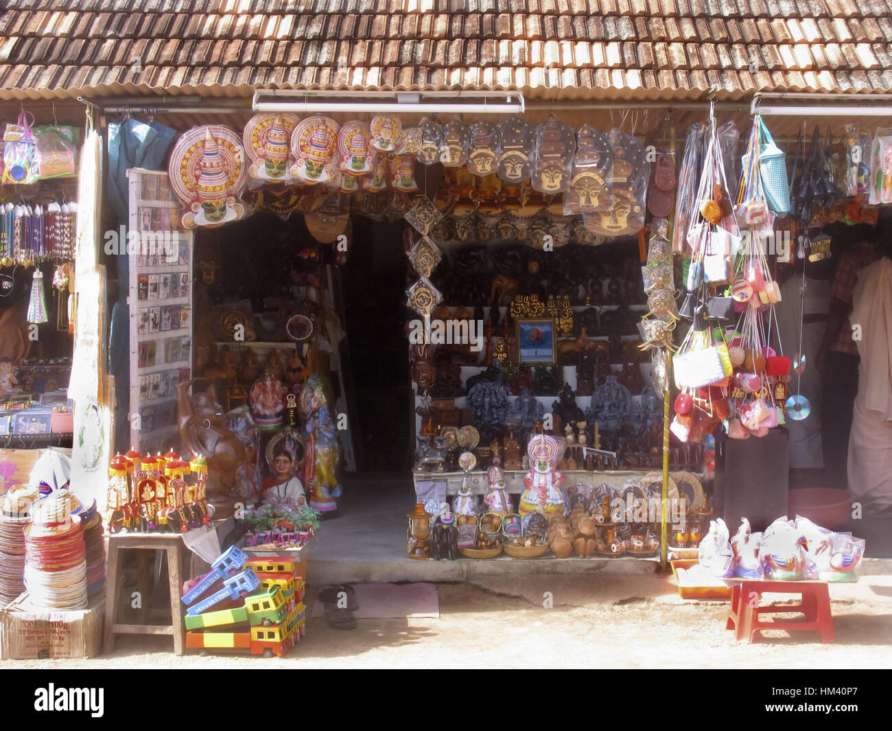Shops at Shri Padmanabhaswamy temple, Trivandrum , Kerala, India Stock ...