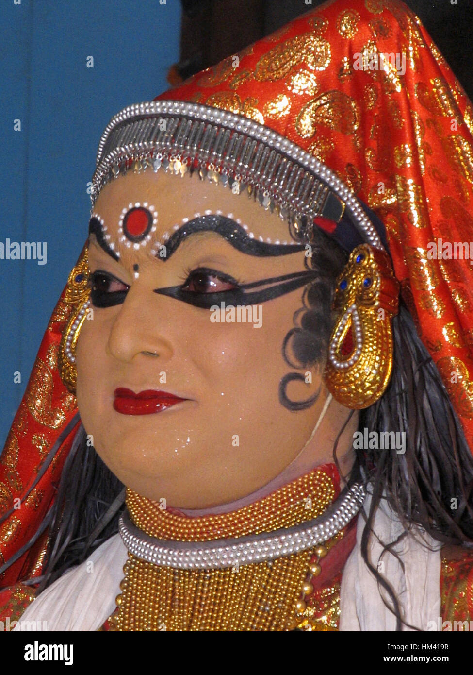 Kathakali the story play is the classical dance drama of kerala hi-res ...