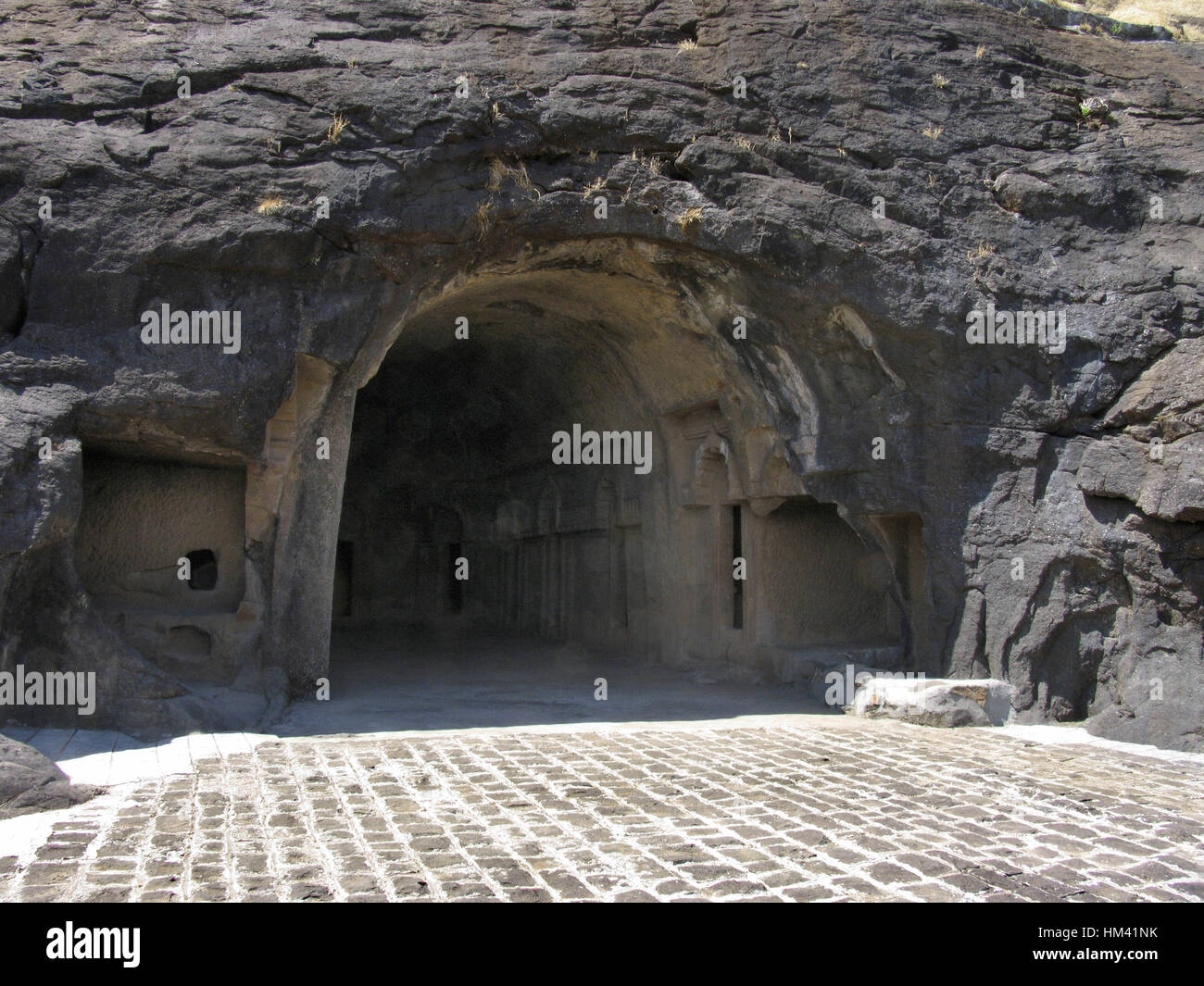 Bedse Buddhist cave. These caves are about 2,300 years old. Pune ...