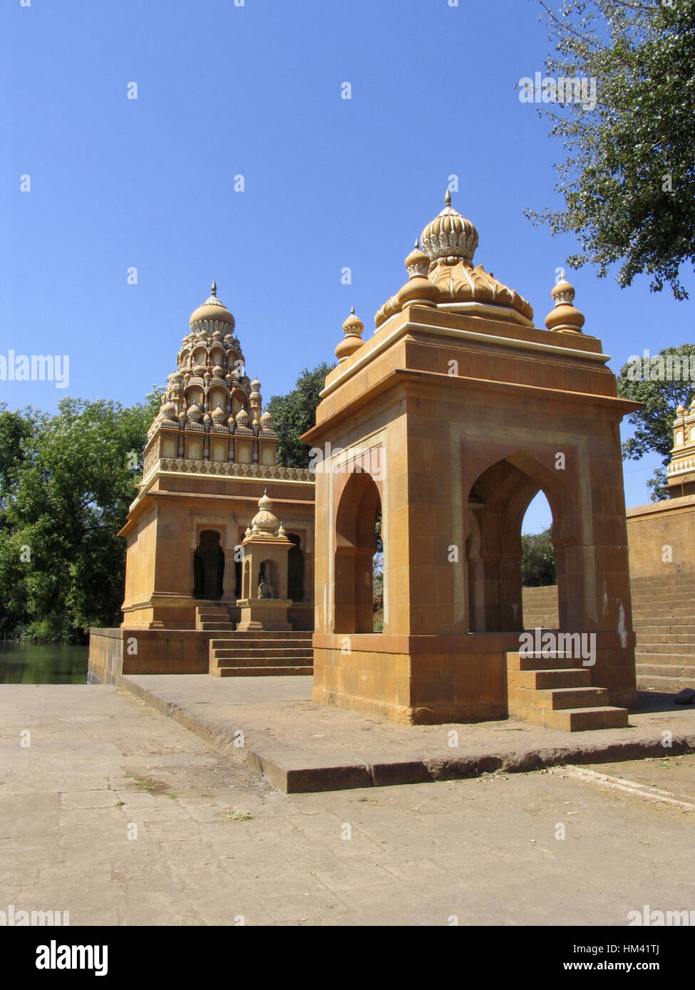Lord Shiva temple at Nana Phadnavis Wada Wai, Satara, Maharashtra ...