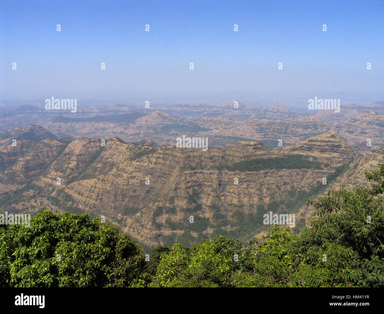 Arthur seat point. Mahabaleshwara, Satara, Maharasthra, India. Mountain ...