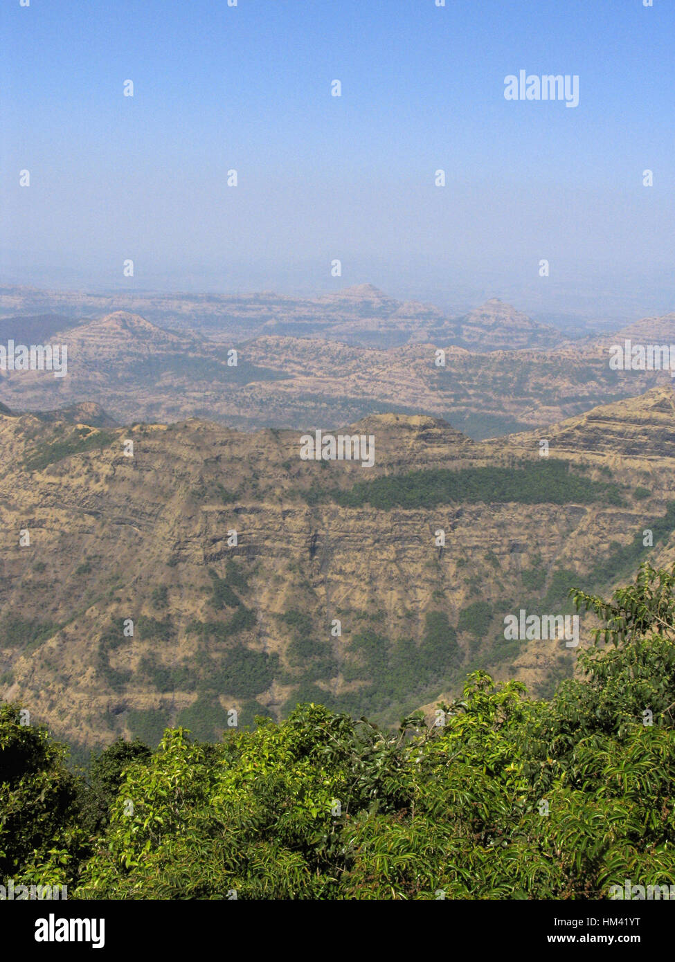 Arthur seat point. Mahabaleshwara, Satara, Maharasthra, India. Mountain ...