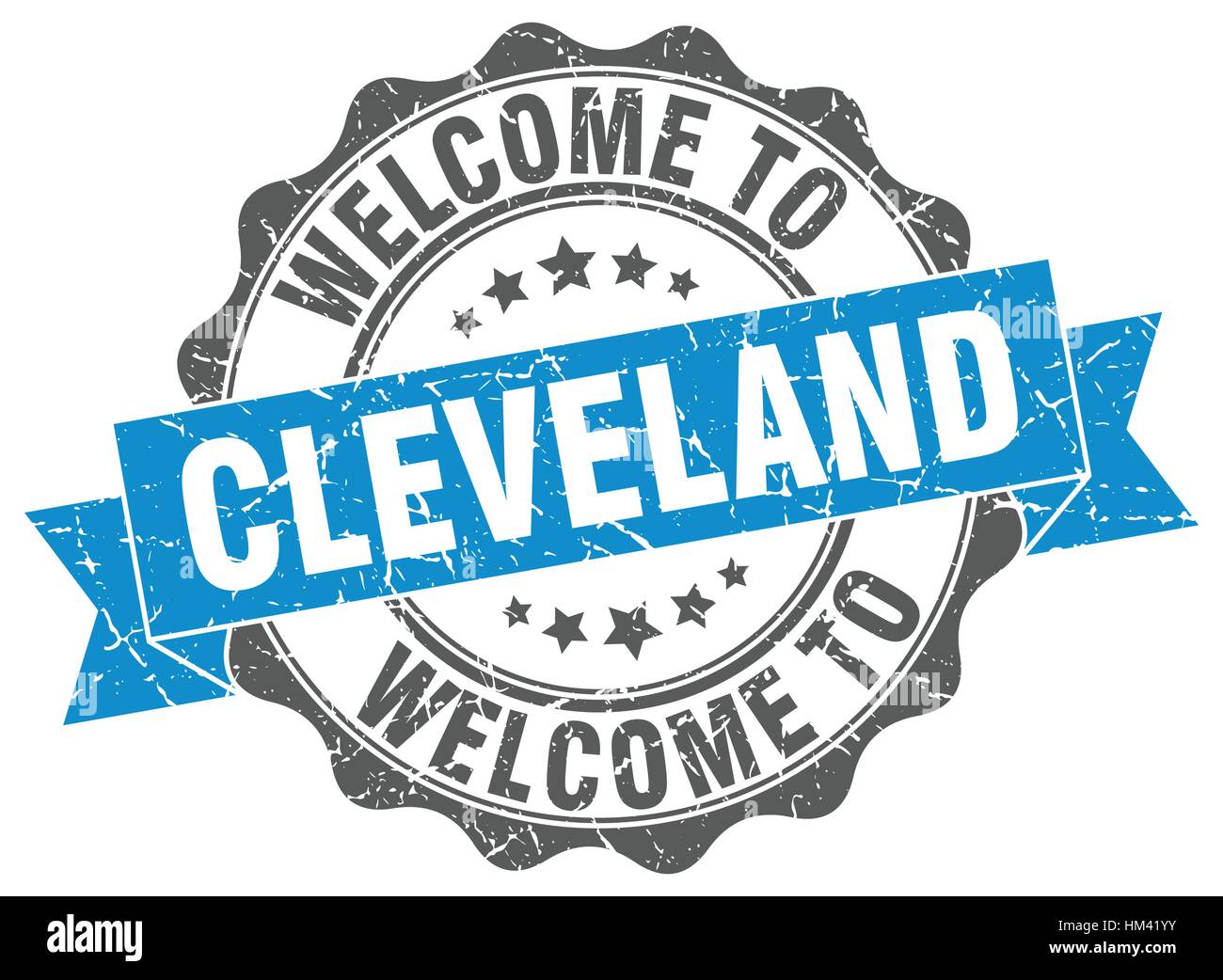 Welcome to cleveland sign Stock Vector Images - Alamy