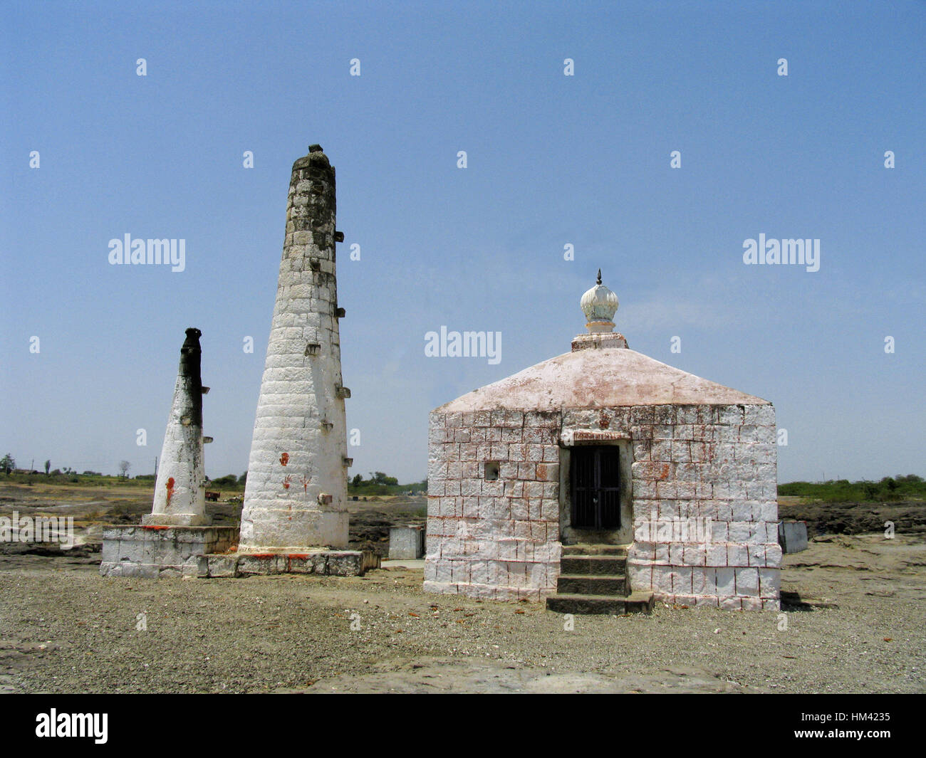 A small shrine at Nighoj, Maharashtra, India Stock Photo - Alamy