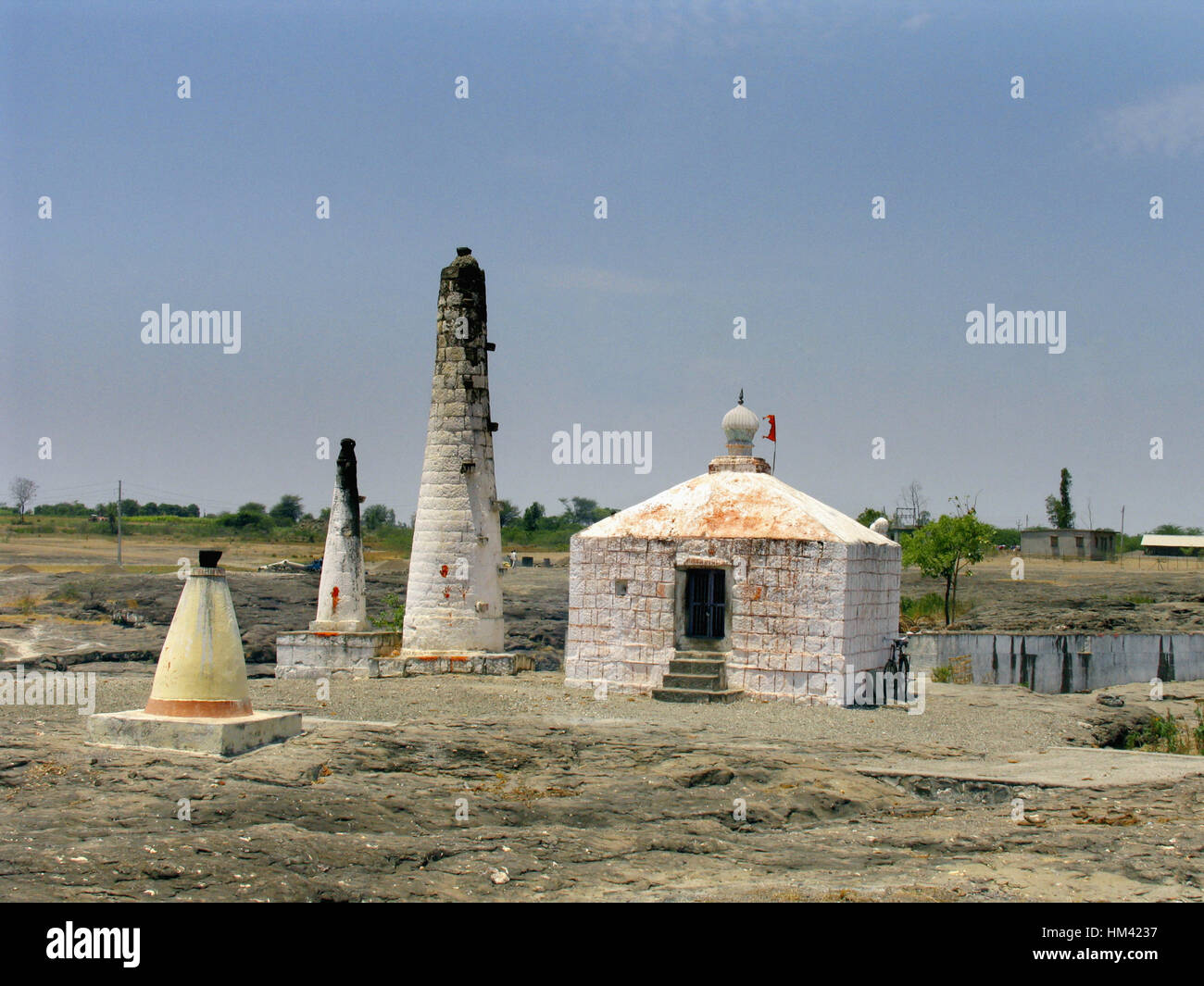 A small shrine at Nighoj, Maharashtra, India Stock Photo - Alamy