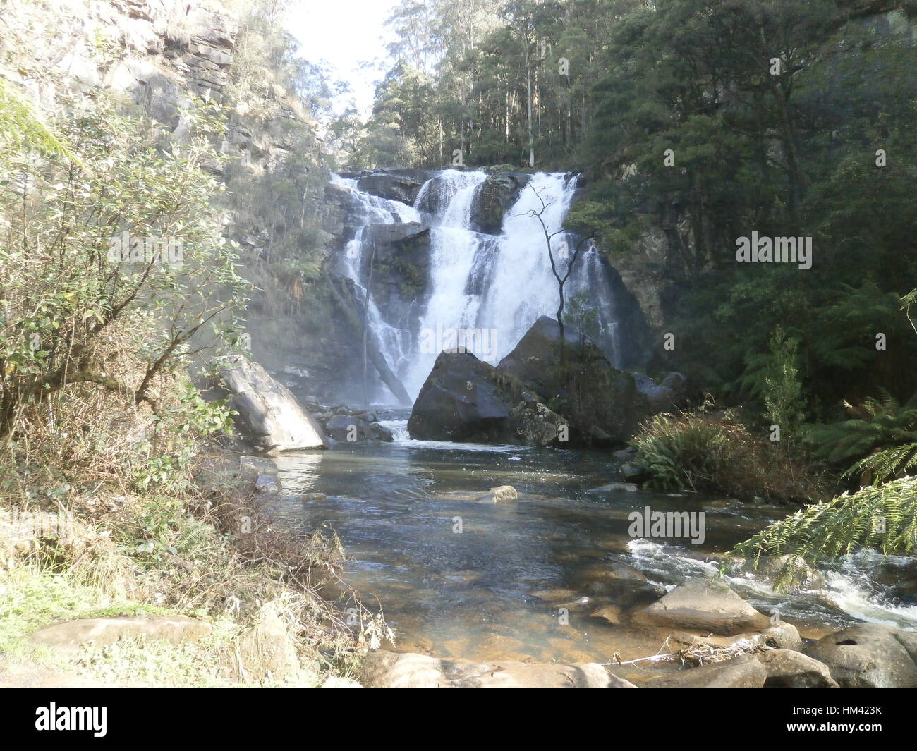 Wild rivers & waterfalls Stock Photo - Alamy