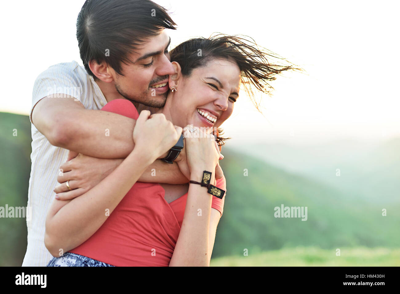 Love by sunset hi-res stock photography and images - Alamy