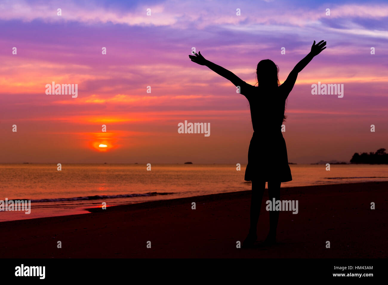 Happiness summer fun rayong beach hi-res stock photography and images ...