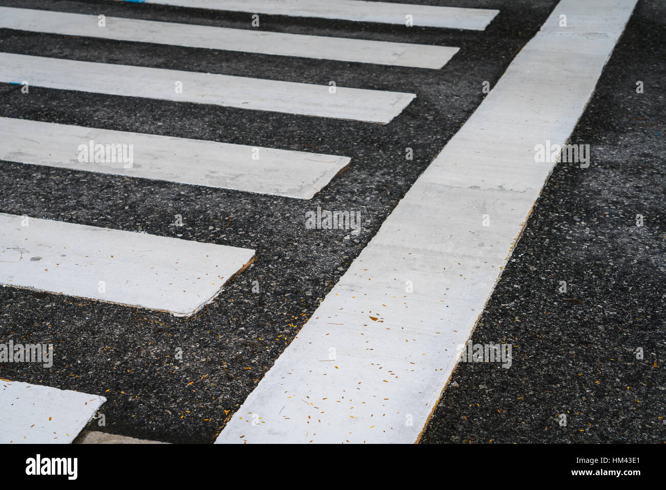 Zebra crossing road Stock Photo - Alamy