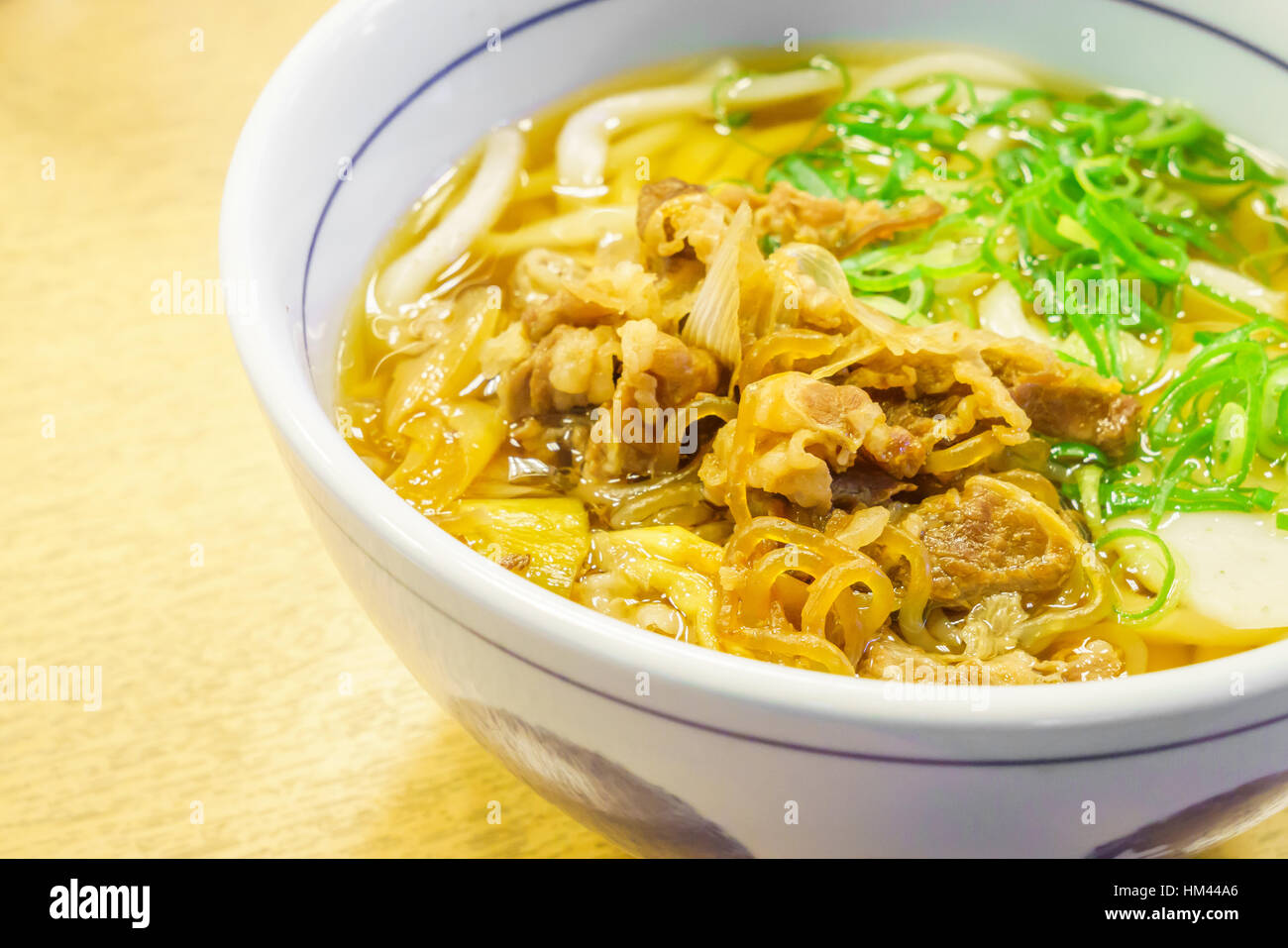 Japanese ramen noodle on table Stock Photo - Alamy