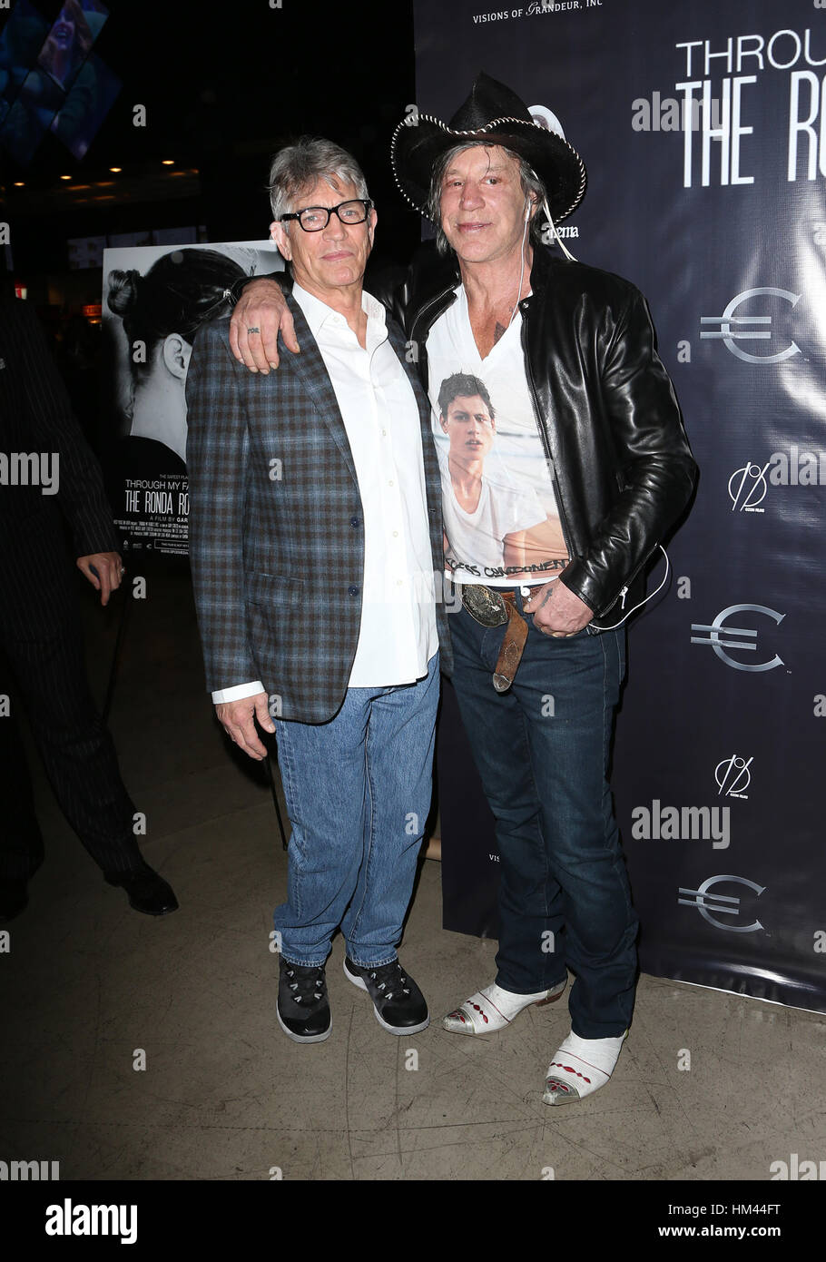Mickey rourke eric roberts mickey hi-res stock photography and images ...