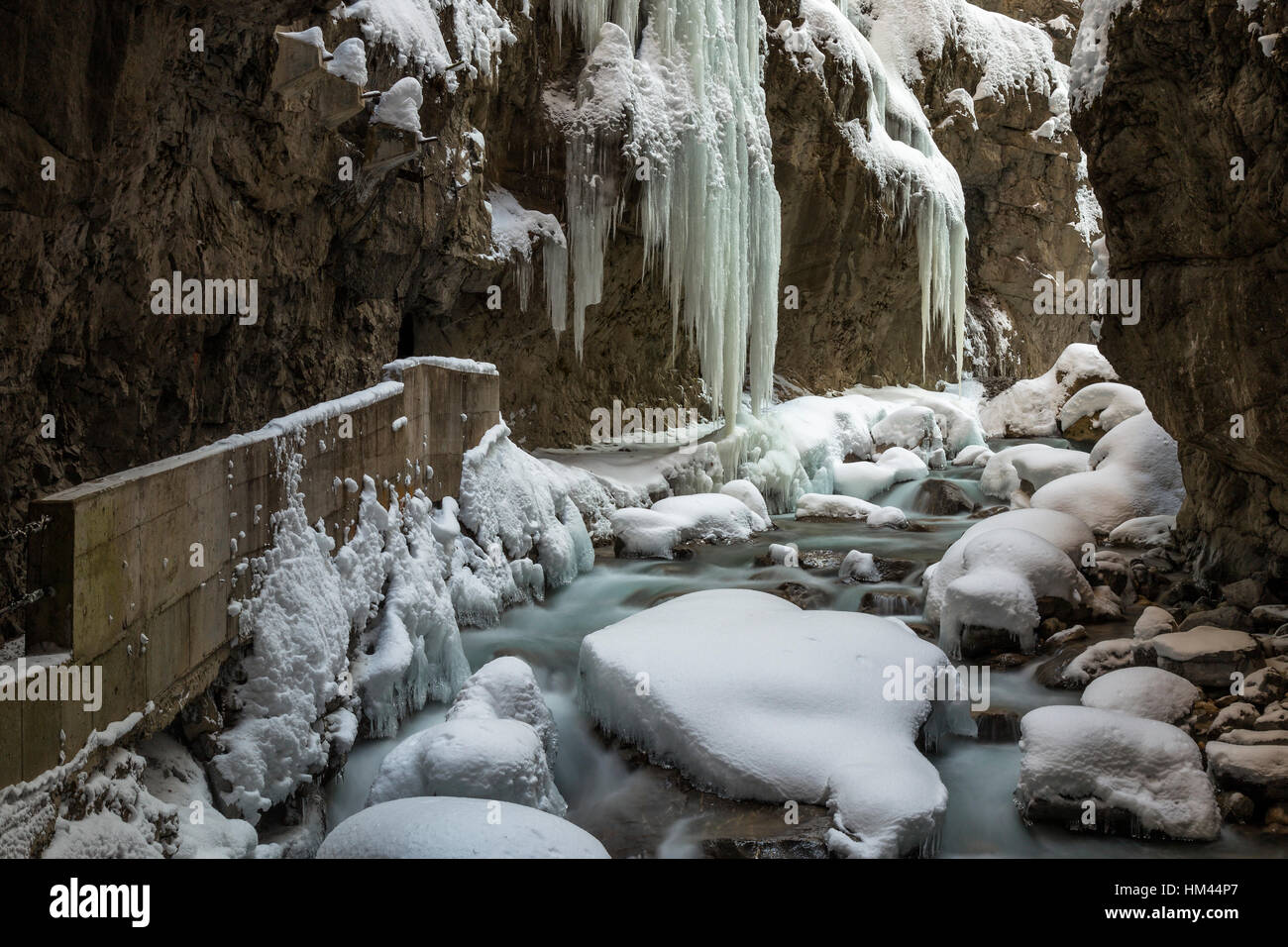 Partnachklamm partnach gorge hi-res stock photography and images - Alamy