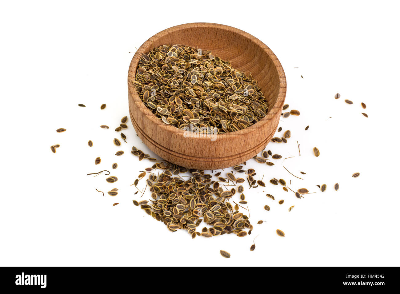 Fragrant fennel seeds on white background Stock Photo - Alamy