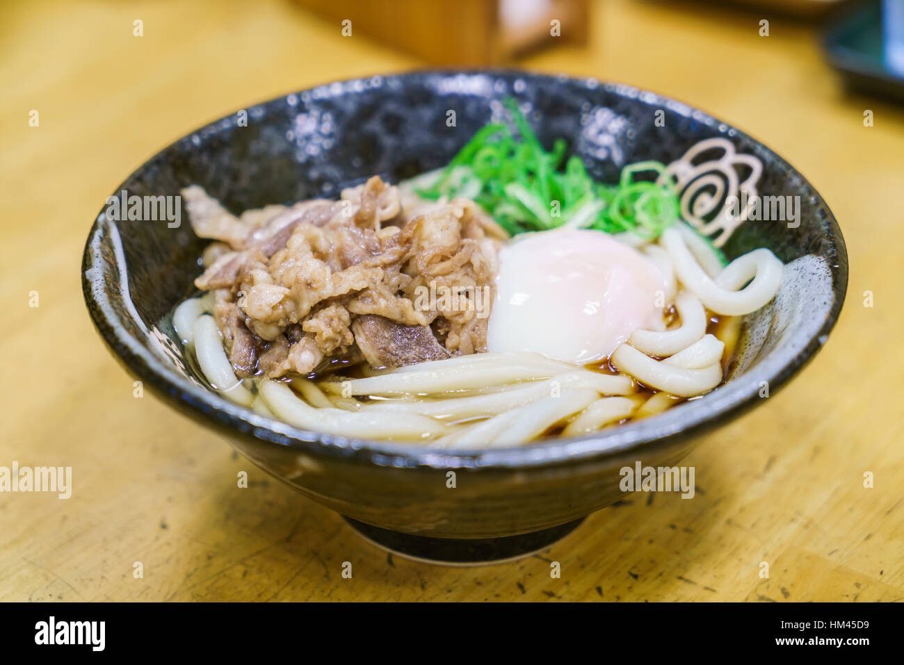 Japanese ramen noodle on table Stock Photo - Alamy