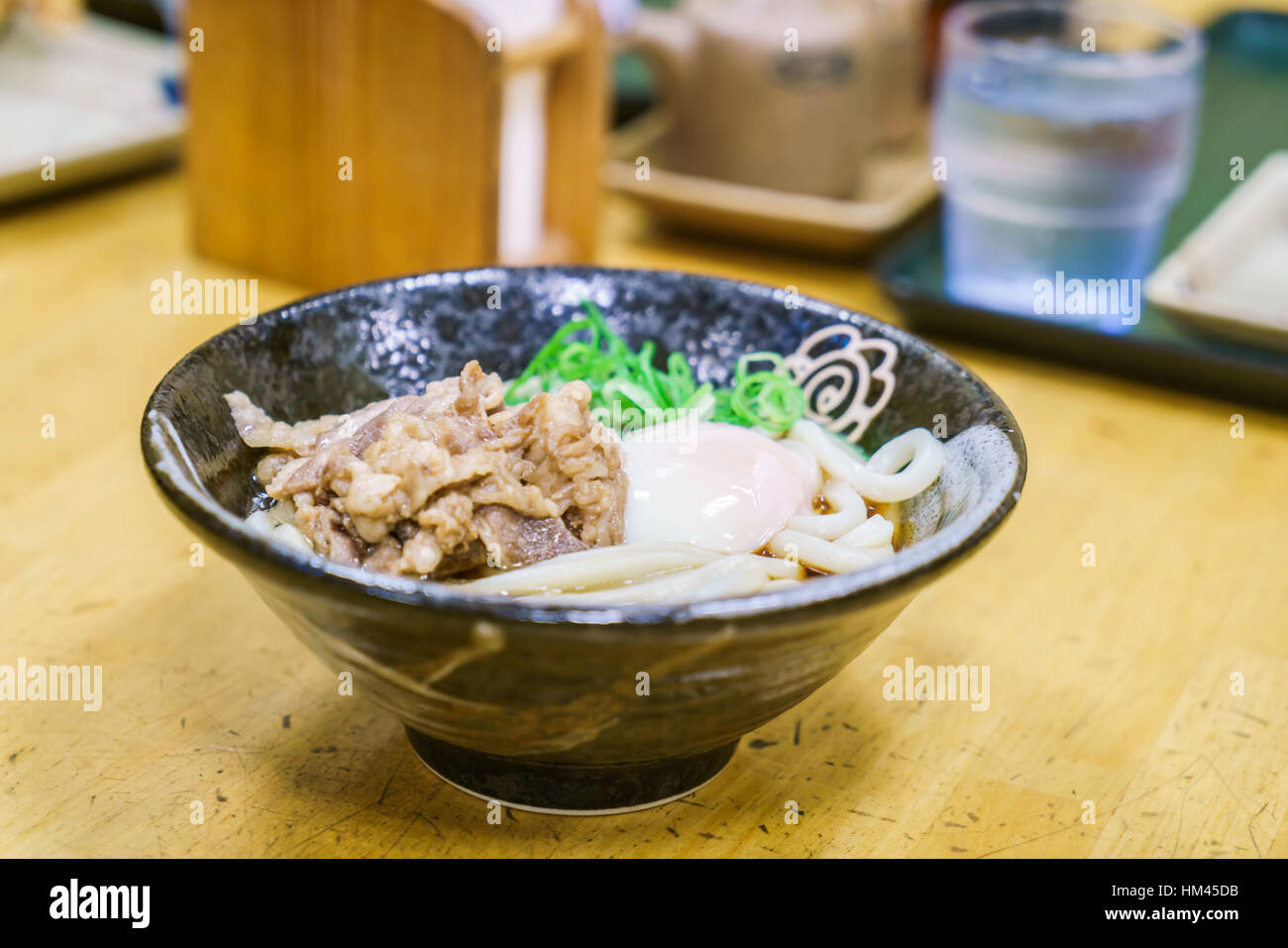 Japanese ramen noodle on table Stock Photo - Alamy
