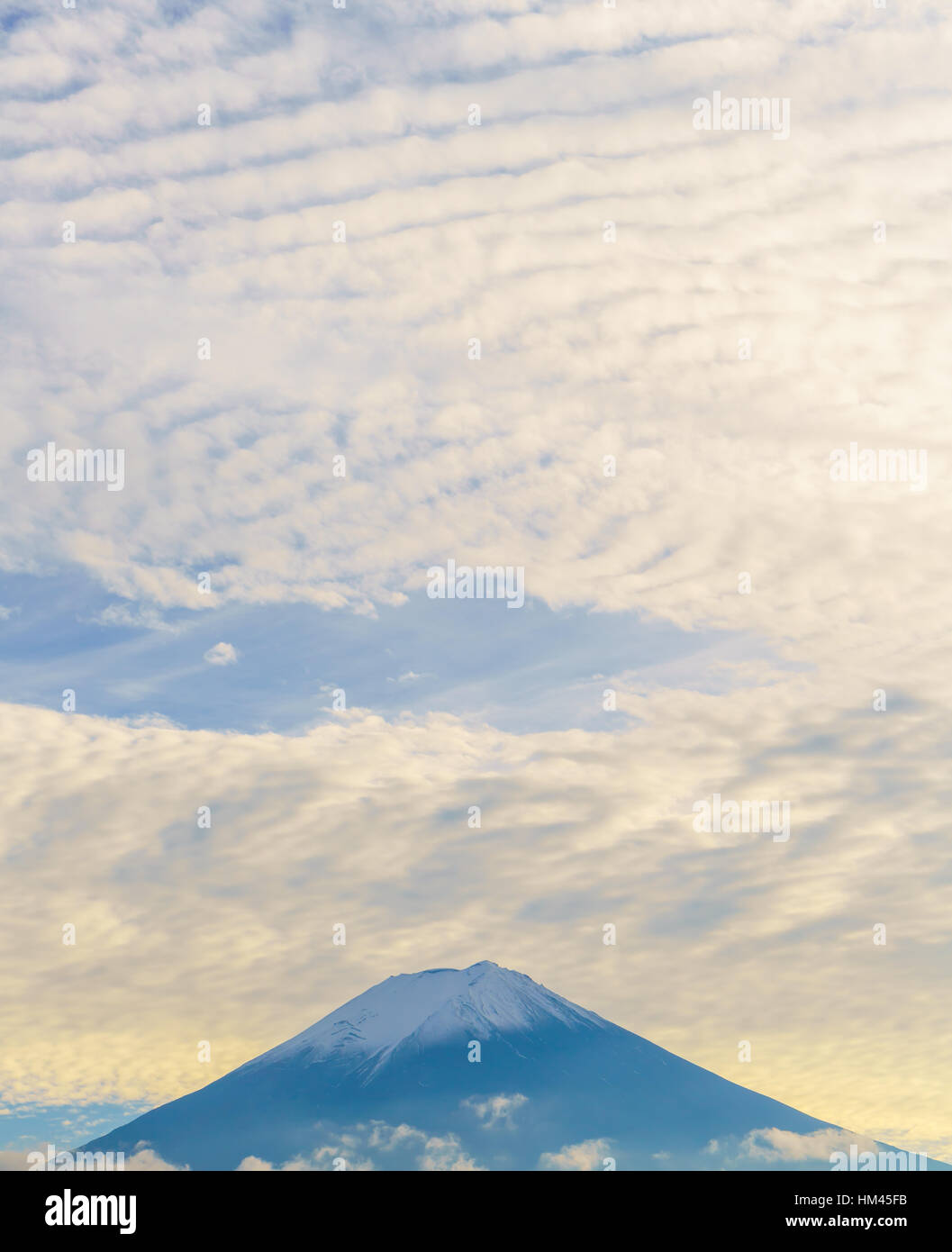Mount Fuji sunset, Japan Stock Photo - Alamy