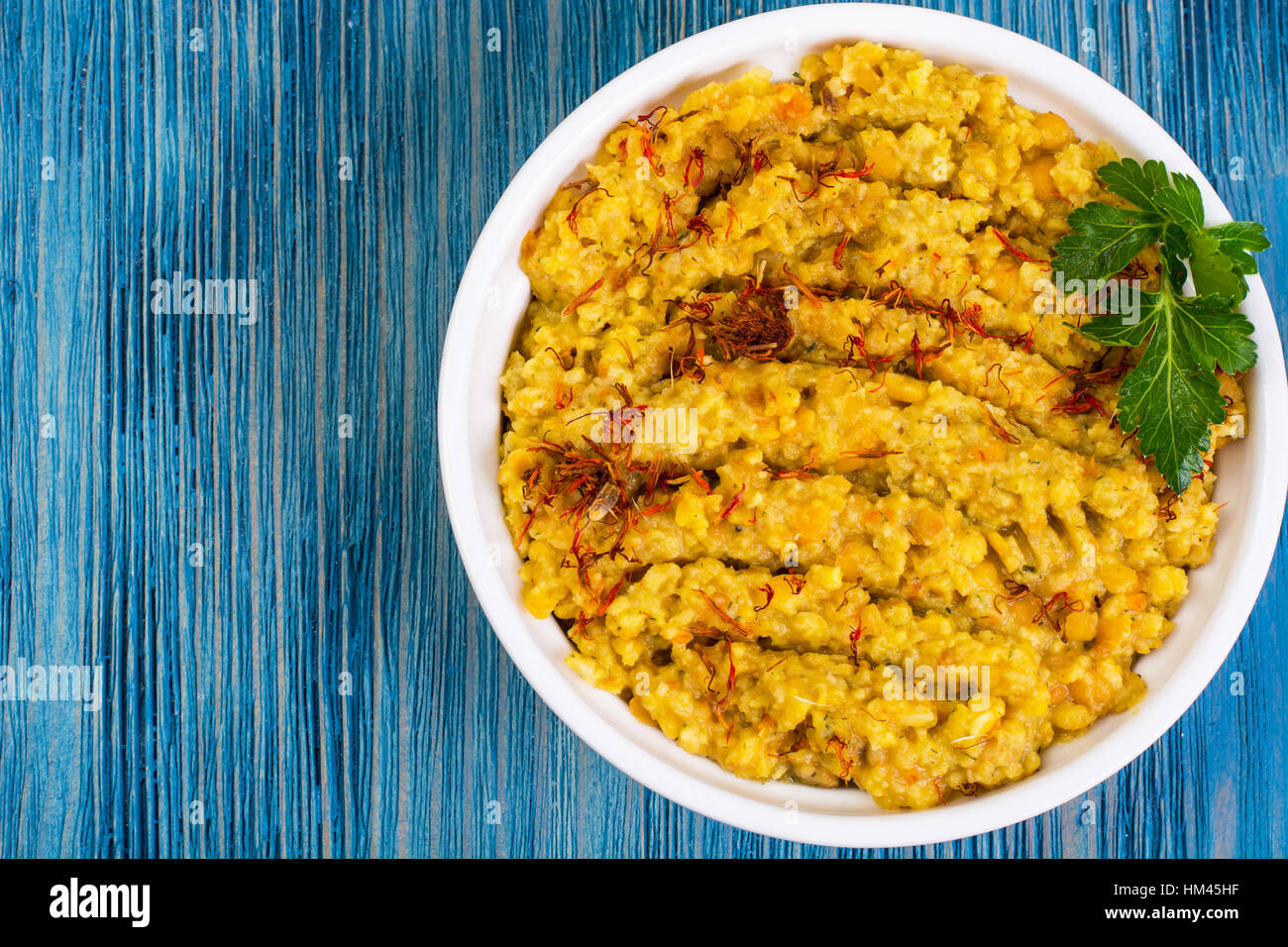 Chickpea dish traditional Middle Eastern cuisine Stock Photo - Alamy