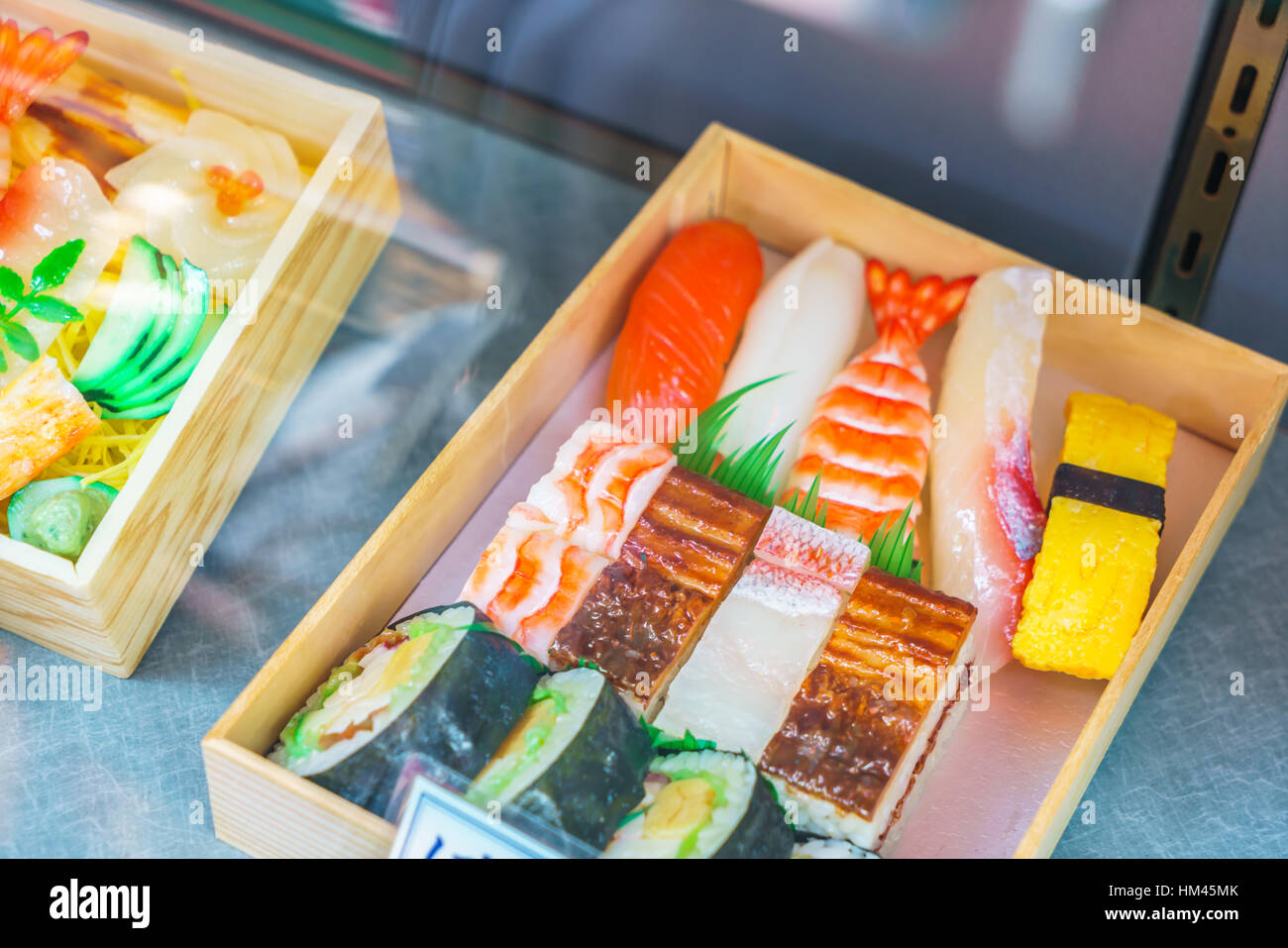 Sushi display case hi-res stock photography and images - Alamy