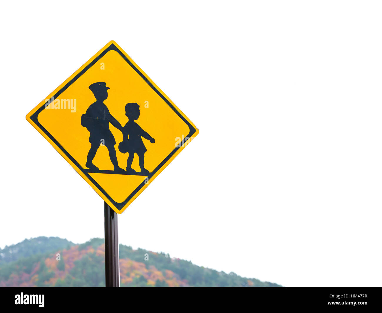Road sign - Watch out for children Stock Photo - Alamy