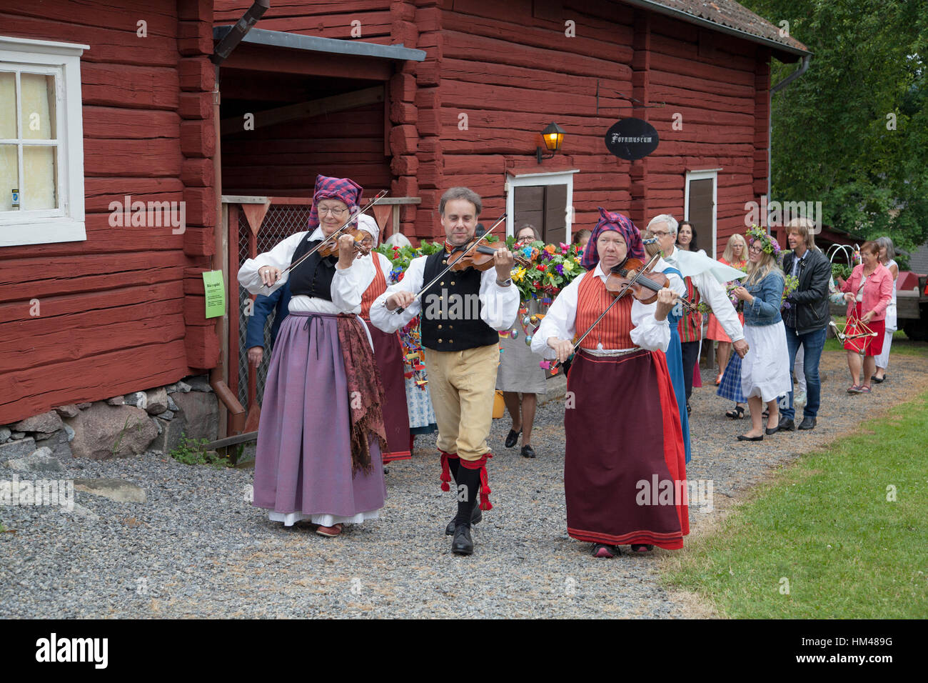 Midsummer sweden celebration hi-res stock photography and images - Alamy