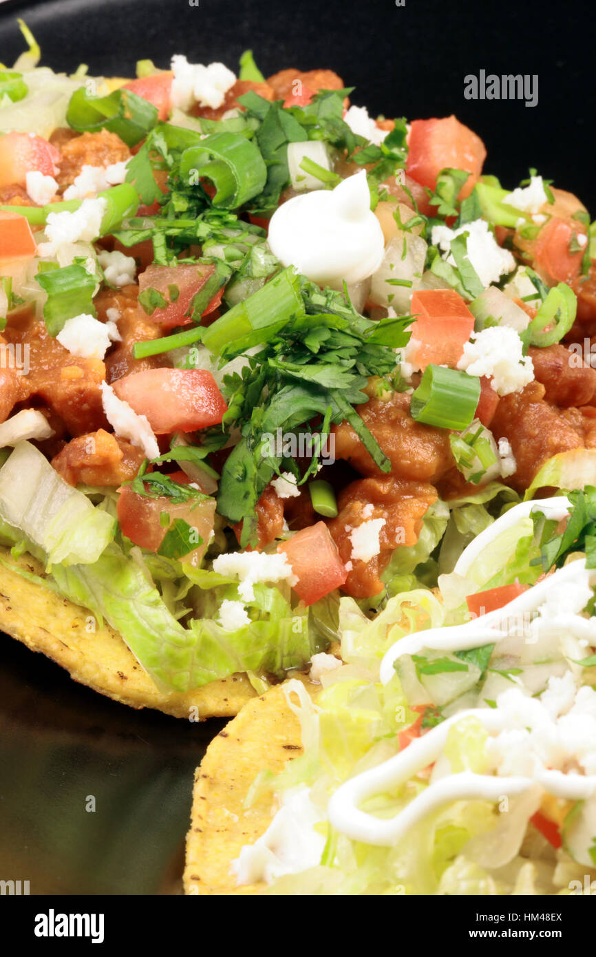 Delicious mexican tostadas perfect appetizer meal or delicious snack ...