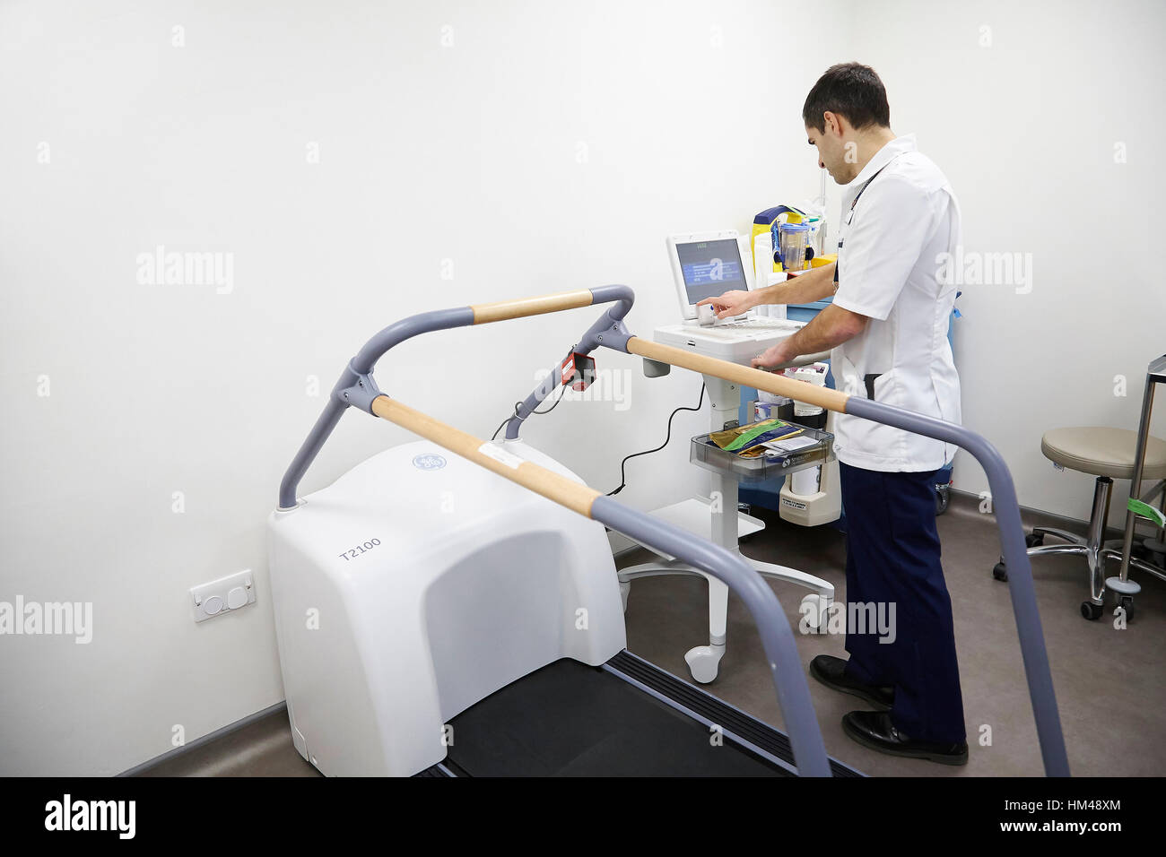 Treadmill test hi-res stock photography and images - Alamy
