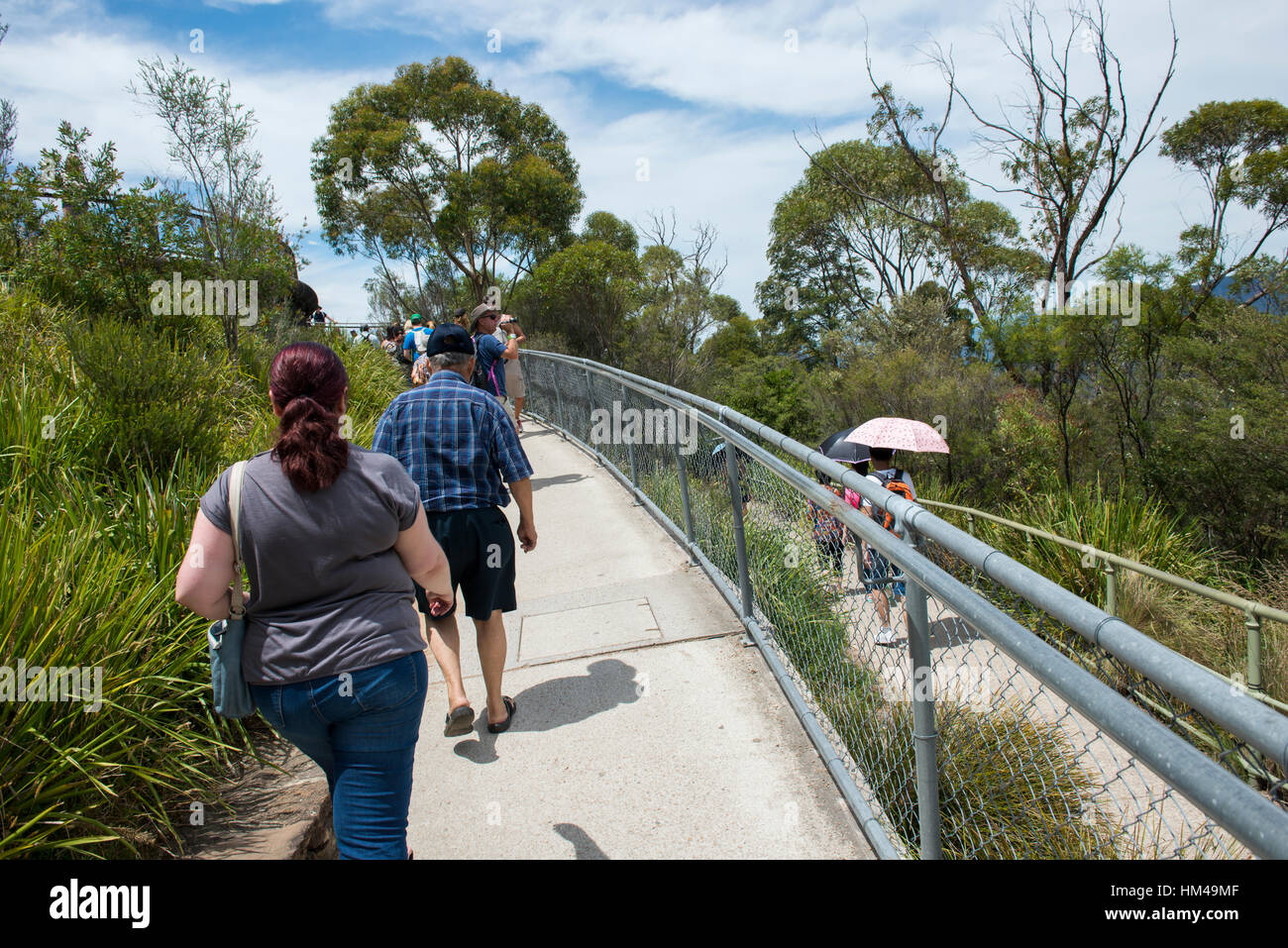Three Sisters Lookout at the Blue Mountains National Park, New South ...