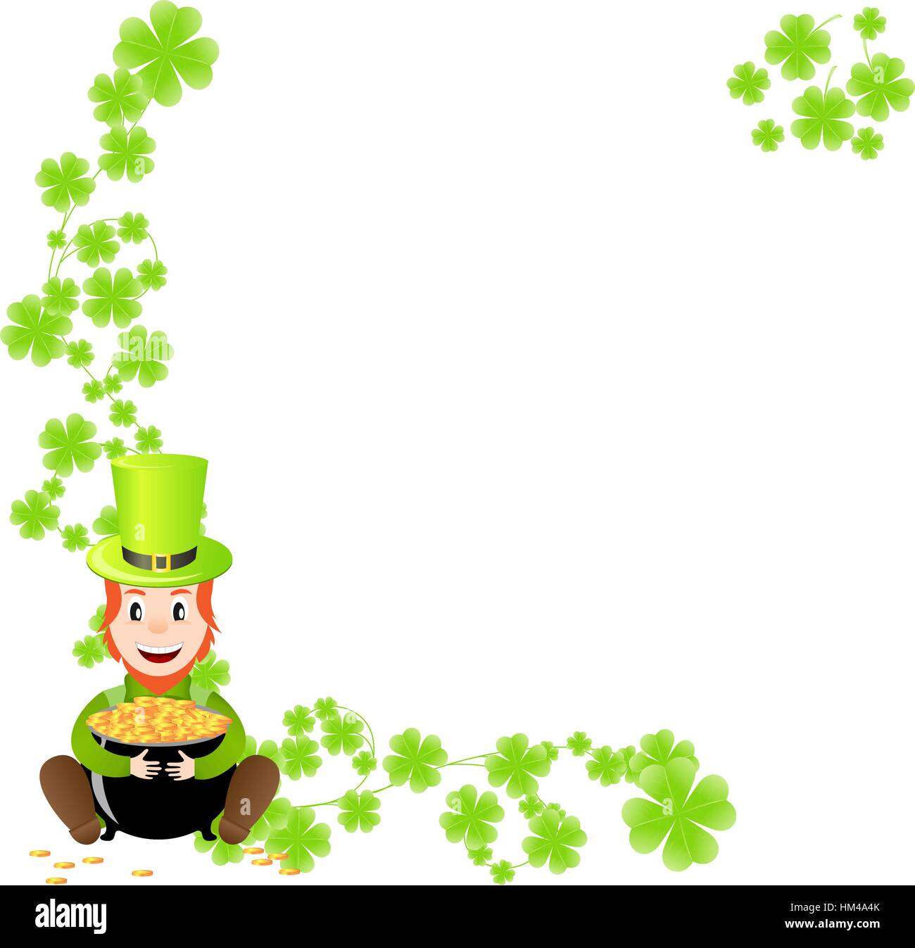 St. Patricks template Stock Vector Image & Art - Alamy