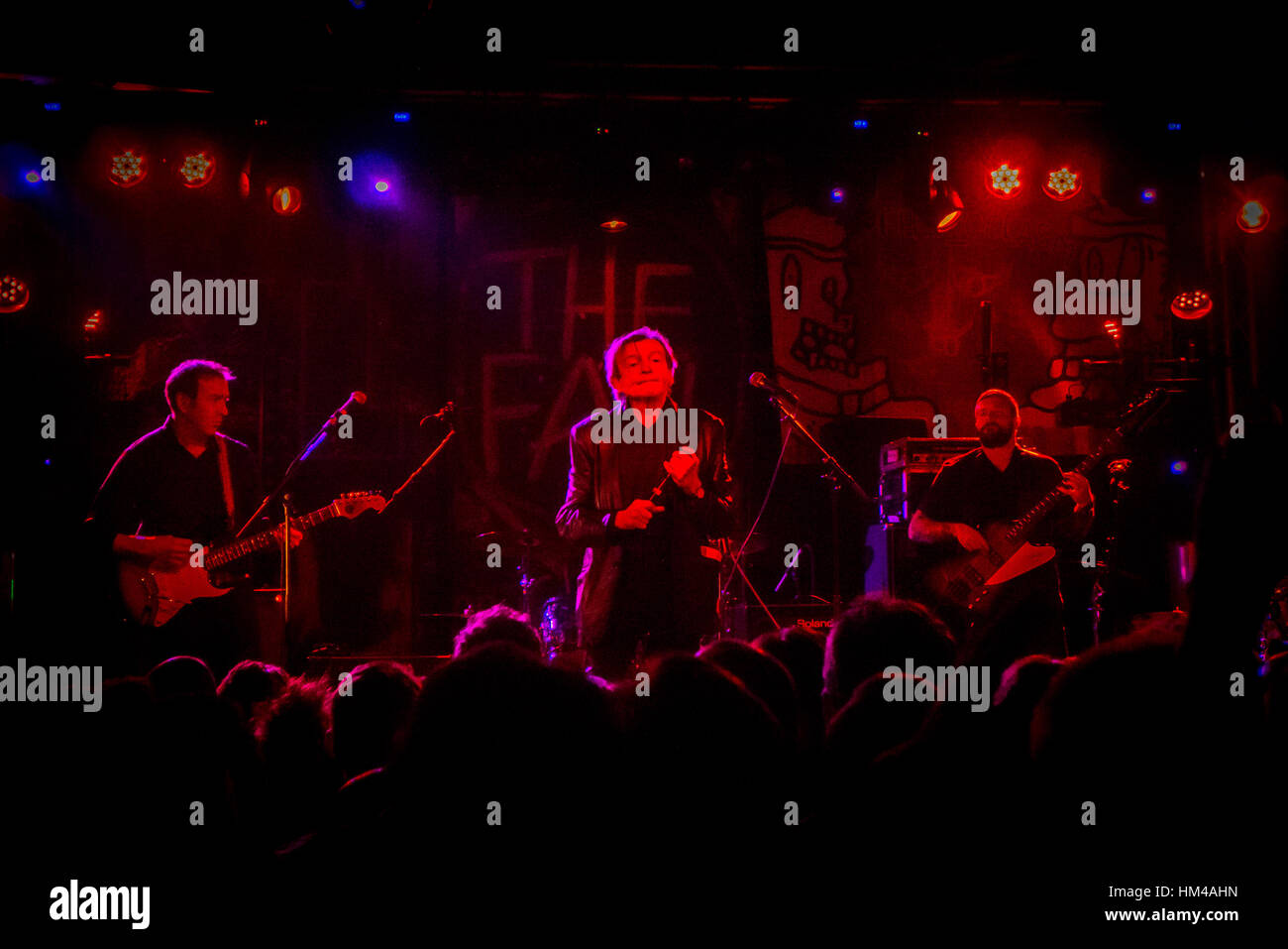 The Fall performing live at Brighton's Concorde 2 venue Stock Photo - Alamy