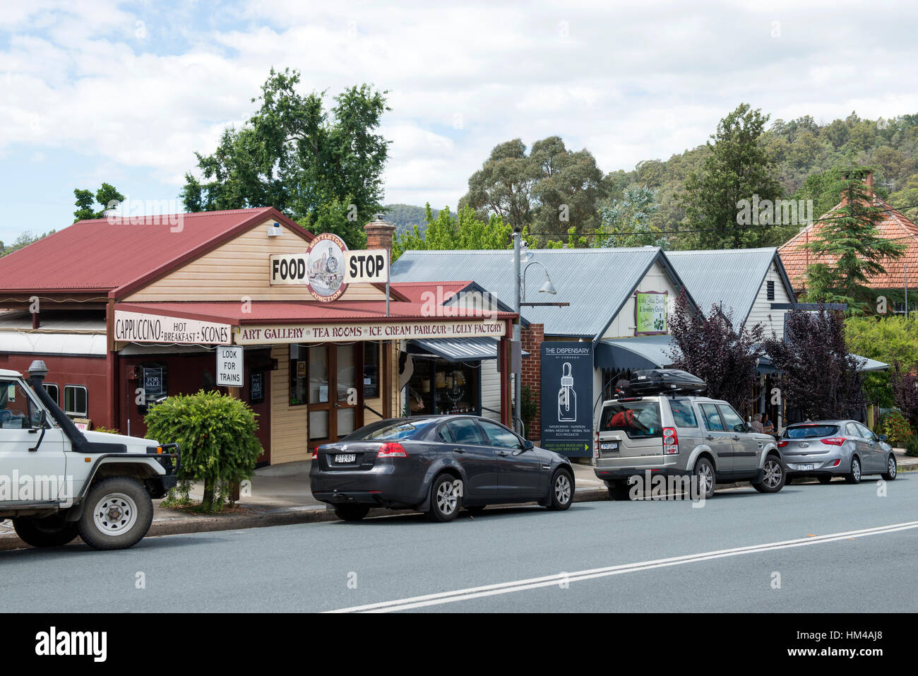 The small village of Cobargo in New South Wales, Australia Stock Photo ...