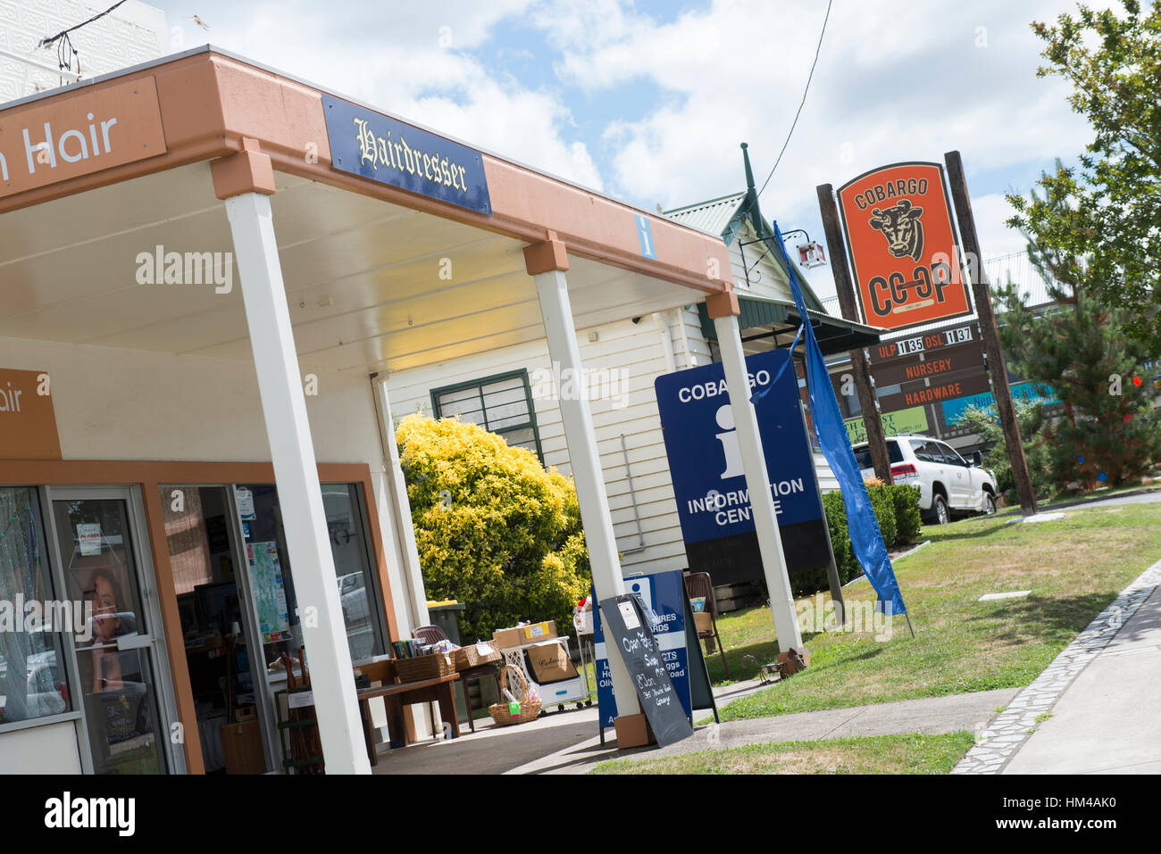 Information Centre in the small village of Cobargo in New South Wales ...