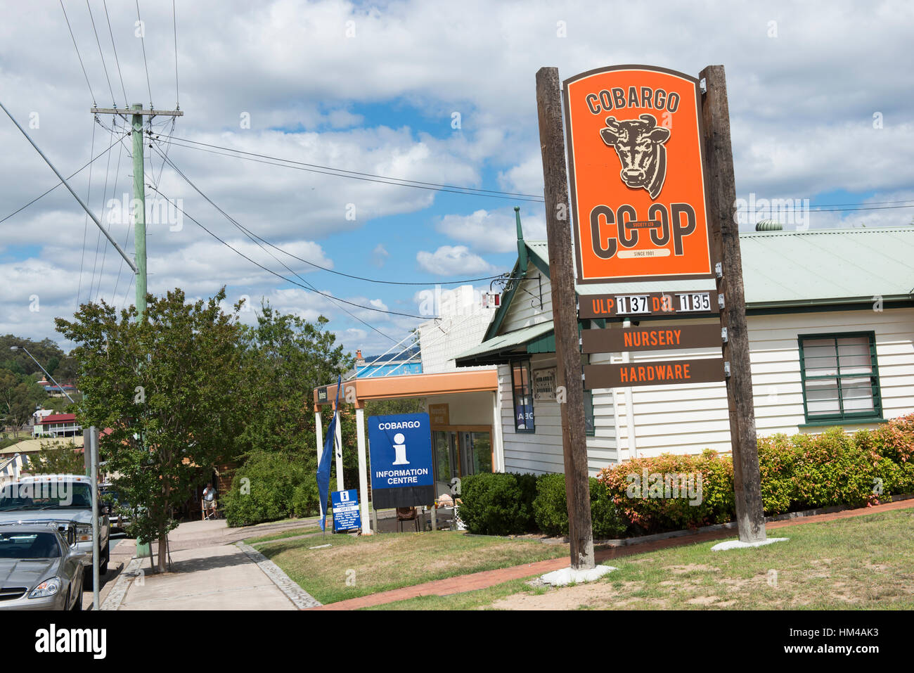 The small village of Cobargo in New South Wales, Australia Stock Photo ...