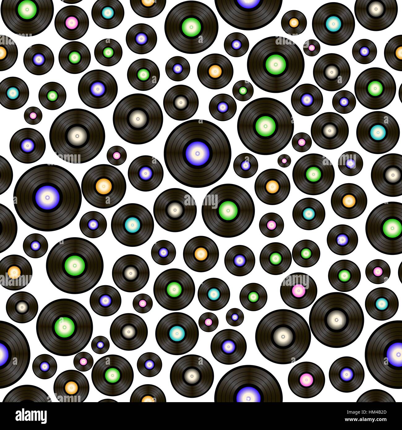 Gramophone vinyl records background Stock Vector Images - Alamy