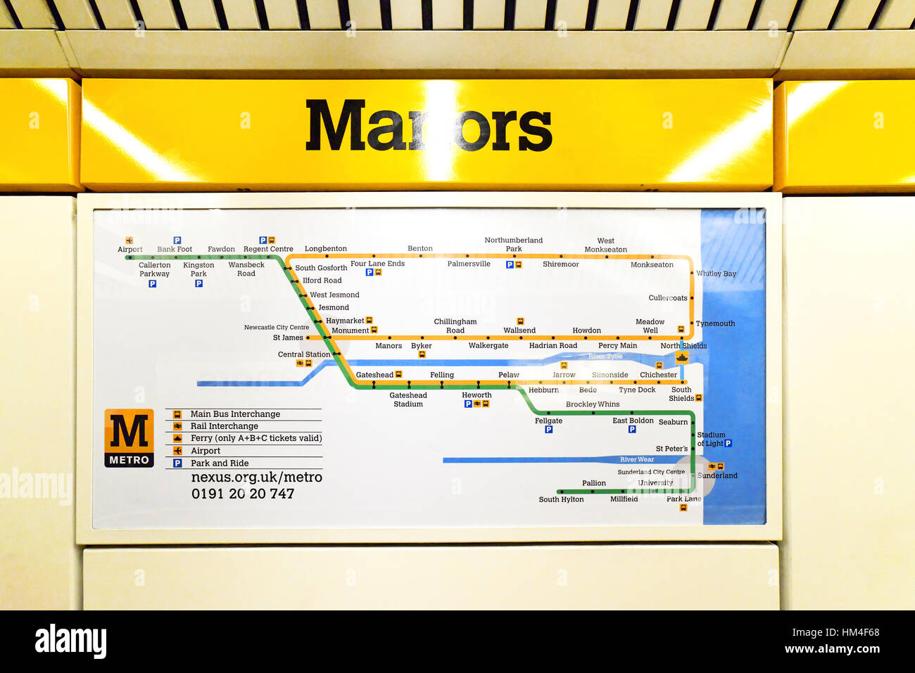 Newcastle metro hi-res stock photography and images - Alamy