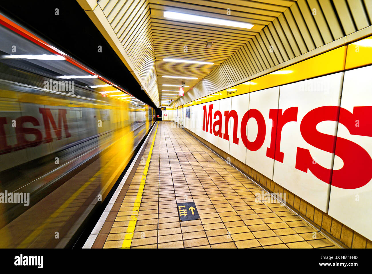 Gateshead metro station hi-res stock photography and images - Alamy